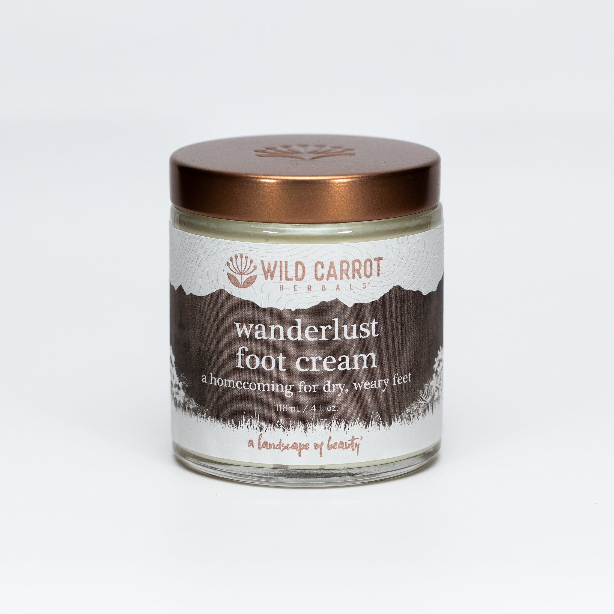 Wanderlust Foot Cream – Wild Carrot Herbals