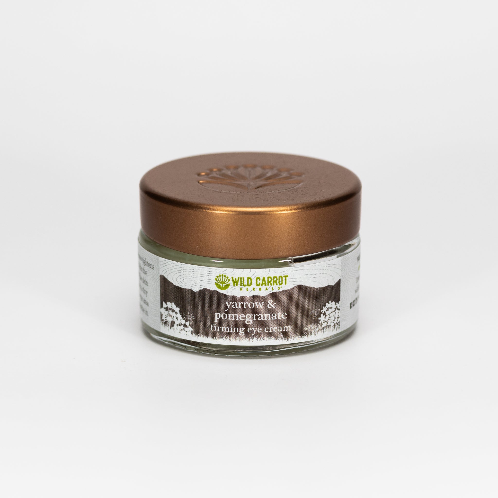 Yarrow & Pomegranate Firming Eye Cream – Wild Carrot Herbals